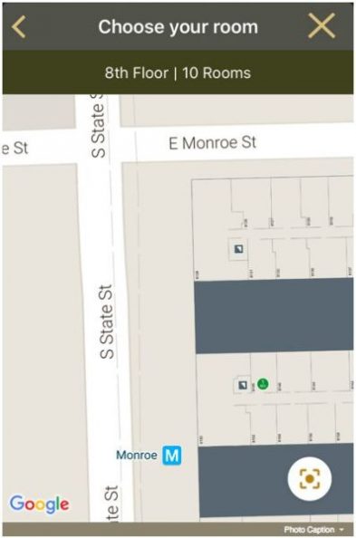 Hilton room selection available with Google Maps - Point Hacks