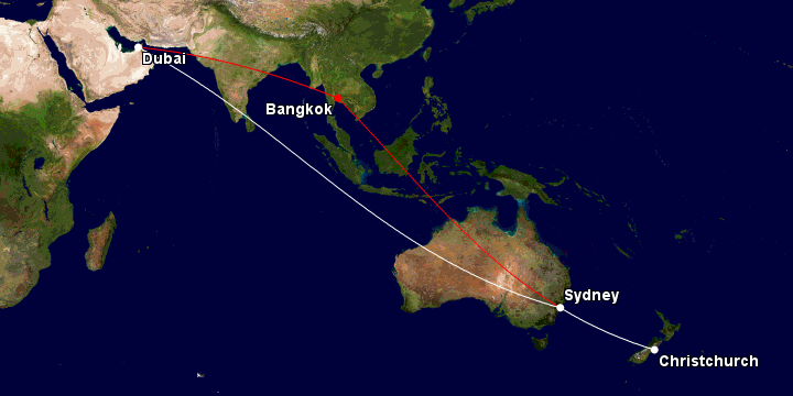 Emirates upgrades all Australia - NZ and NZ - Dubai services to A380s