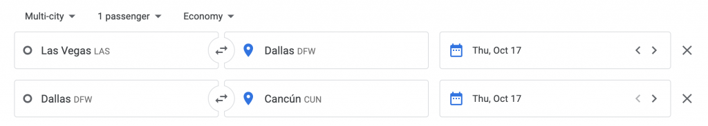 How to use Google Flights' multi-city function to save cash - Point Hacks