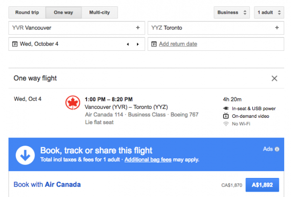 How to book Air Canada flights using frequent flyer points - Point Hacks