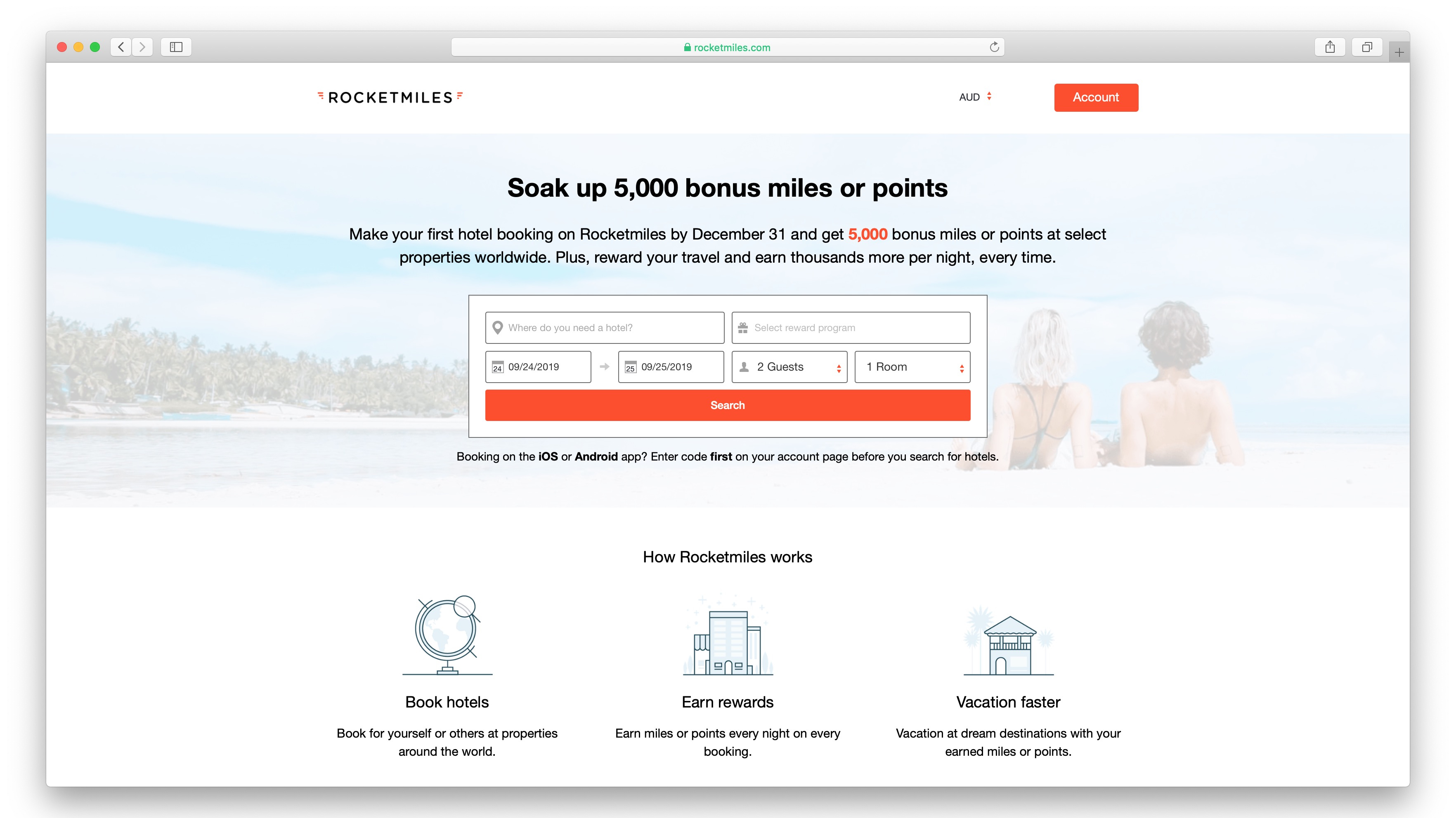 A guide to earning frequent flyer points with Rocketmiles - Point Hacks