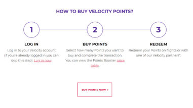 How to buy a Velocity Points Booster - Point Hacks