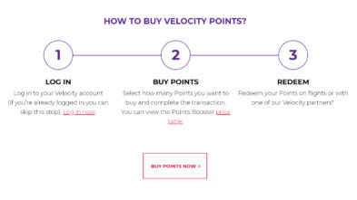 How to buy a Velocity Points Booster - Point Hacks