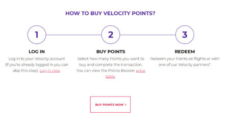 How to buy a Velocity Points Booster - Point Hacks