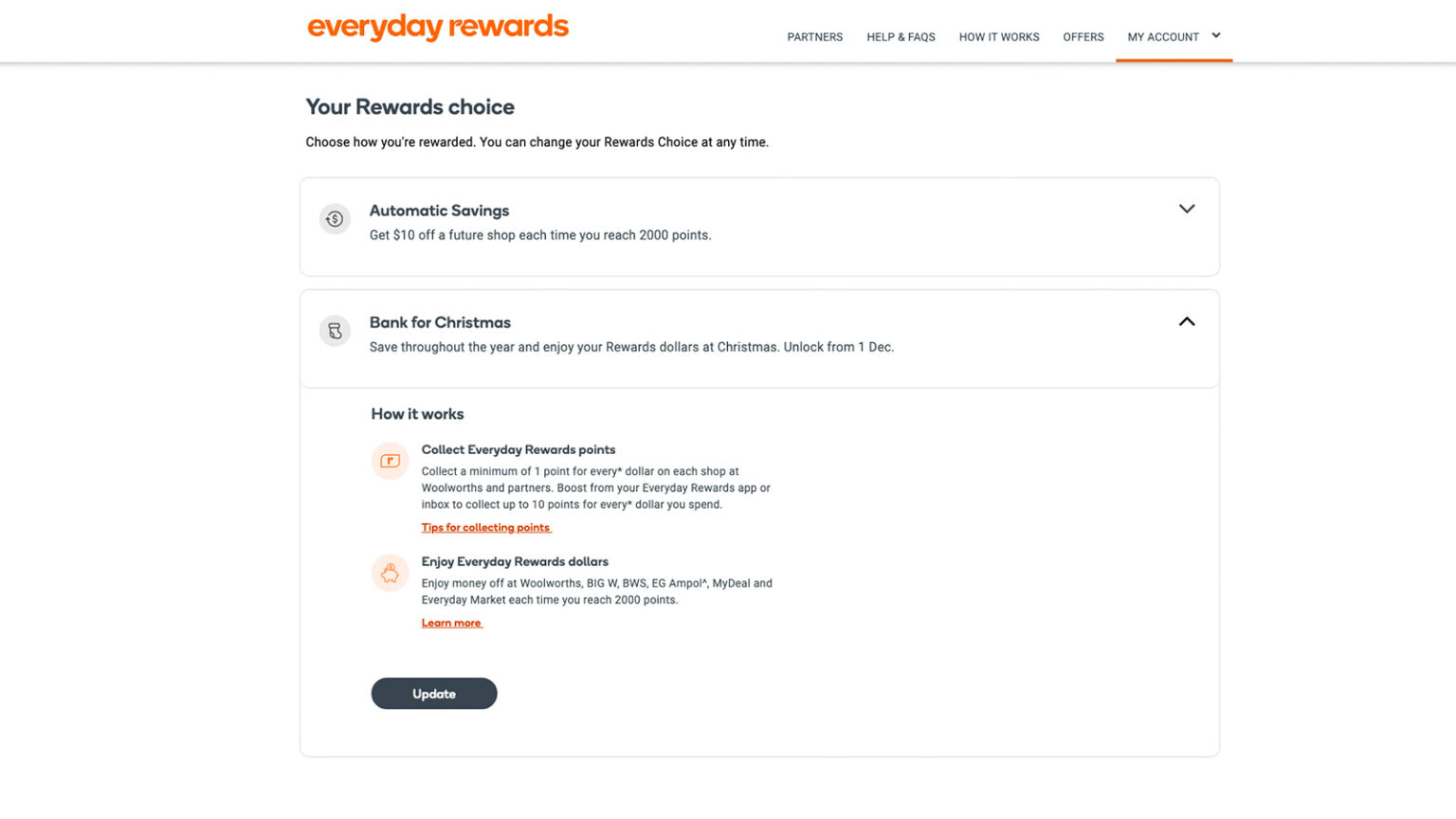 Getting the most out of Everyday Rewards points - Point Hacks
