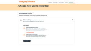 Getting the most out of Everyday Rewards points - Point Hacks
