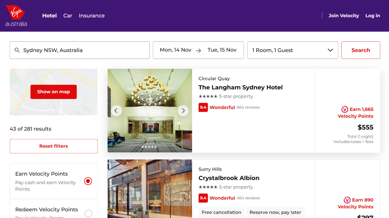 Guide to earning Velocity Points from hotel stays [2022] - Point Hacks