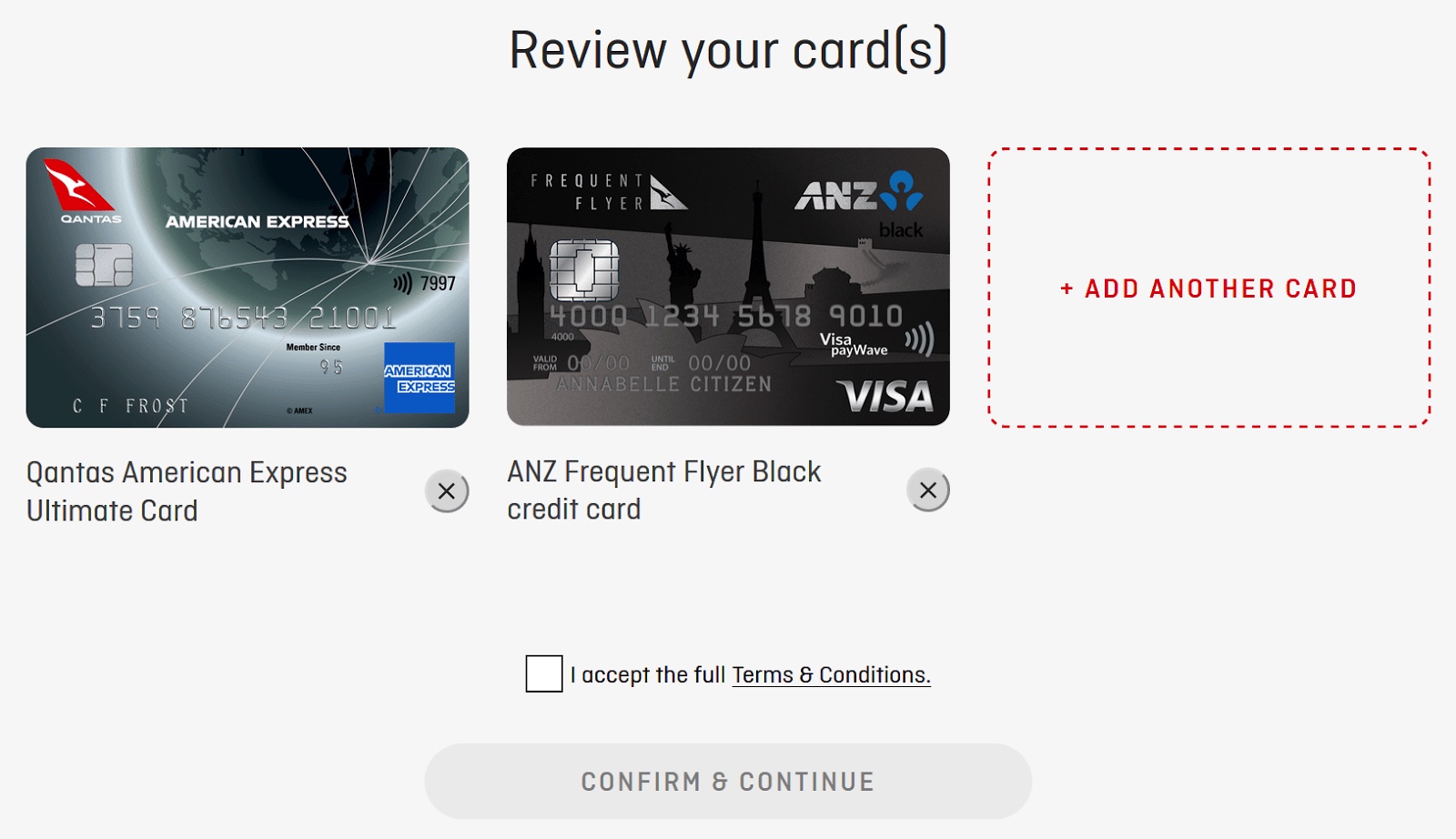 Guide to Qantas Card Companion tool - Point Hacks