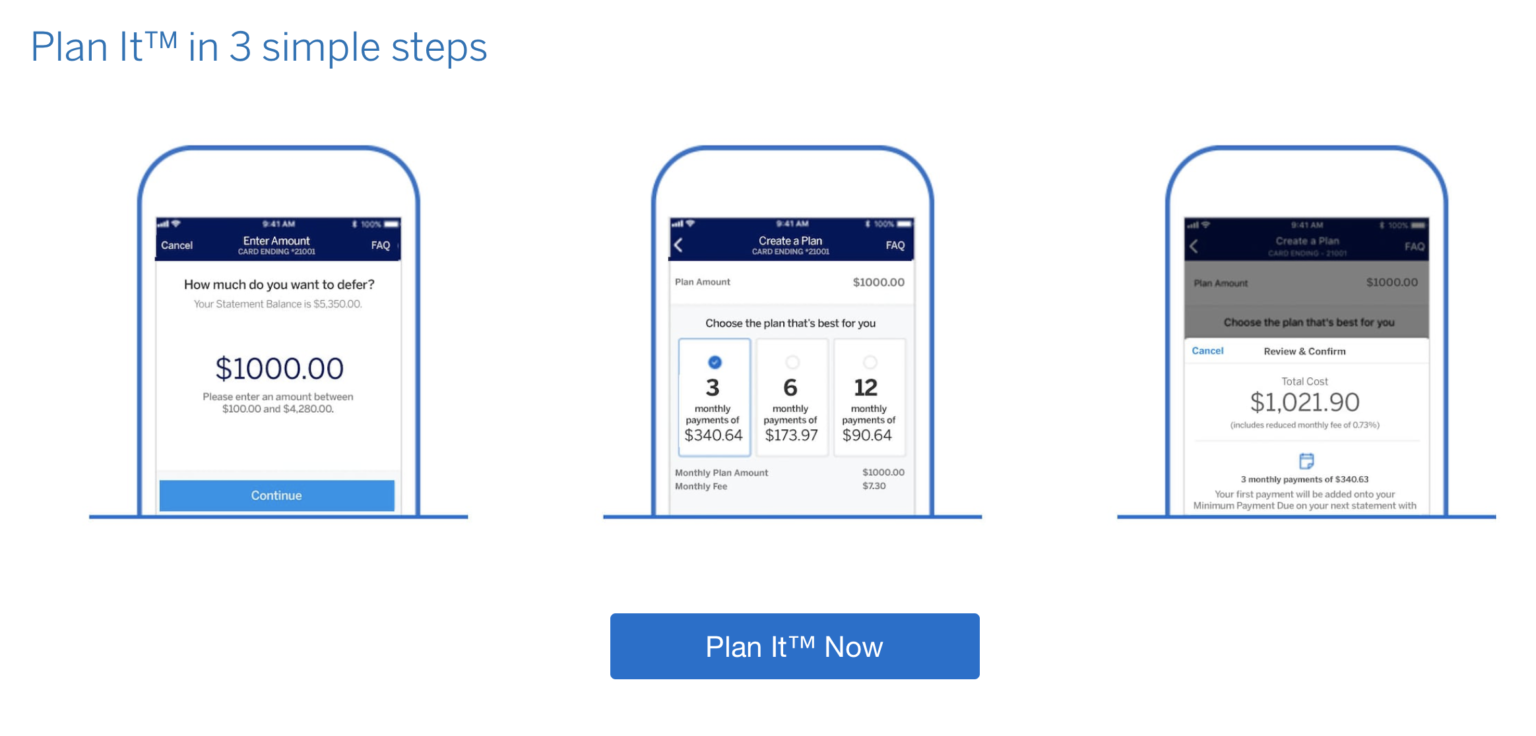 American Express launches Plan It payment instalments - Point Hacks