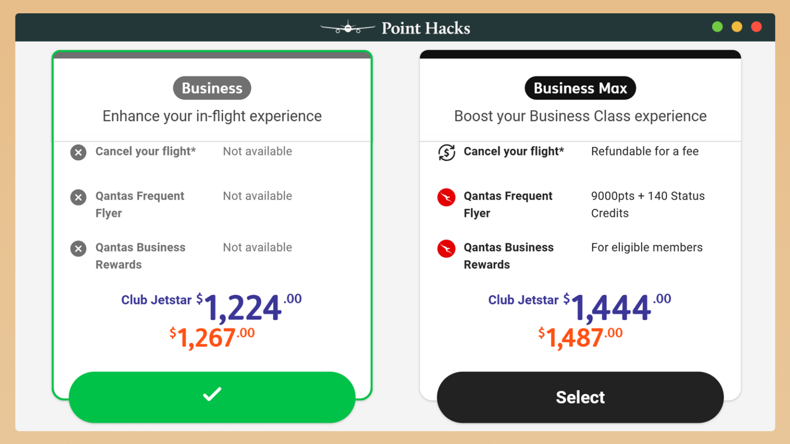 Your guide to understanding Jetstar fare bundles - Point Hacks