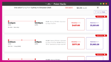 Cheaper flights with Virgin Australia discount codes - Point Hacks