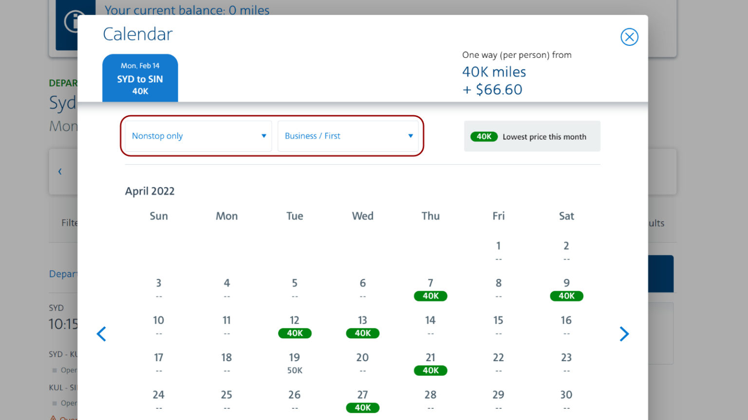 How to search for frequent flyer reward seats - Point Hacks