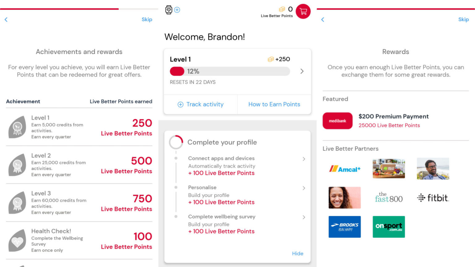 Be rewarded for staying healthy with Medibank Live Better - Point Hacks