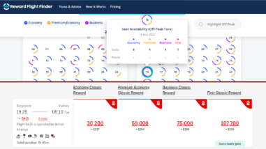 How to search for frequent flyer reward seats - Point Hacks