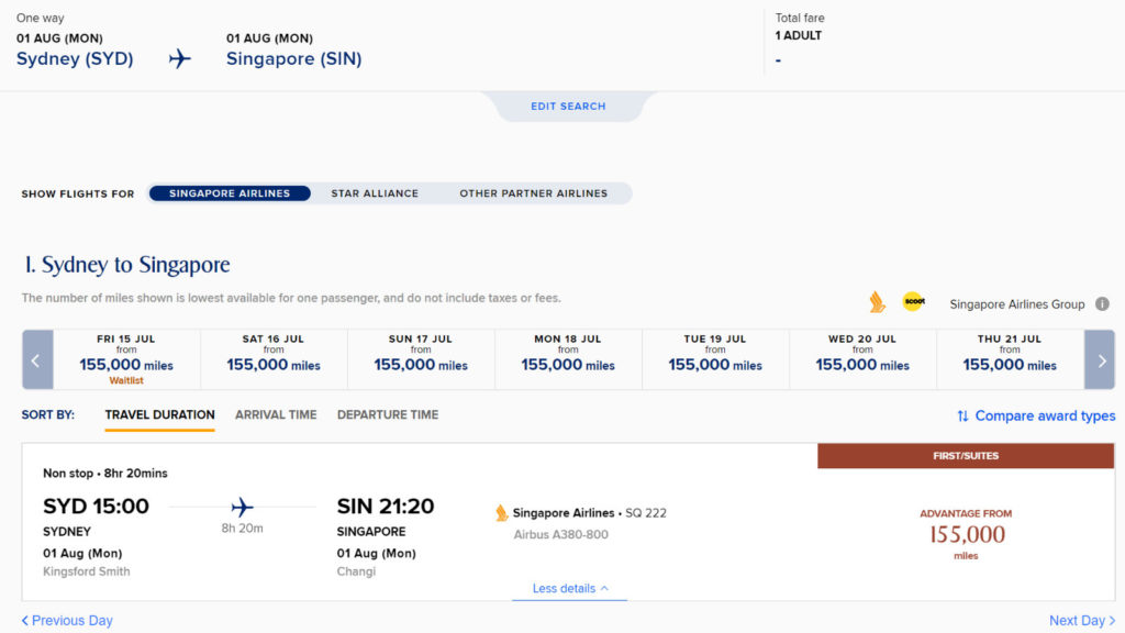 How to use your points to book Singapore Airlines Suites & First Class