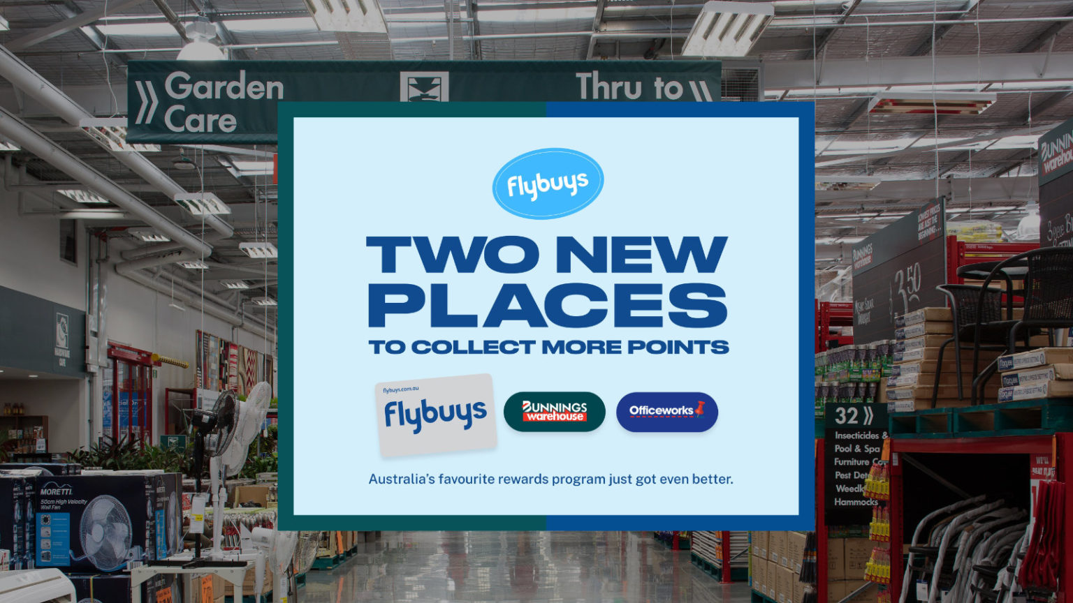Bunnings and Officeworks join the Flybuys loyalty program - Point Hacks