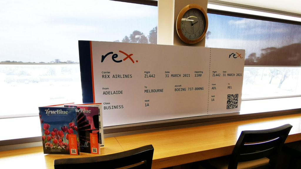 Review: Regional Express' Rex Lounge, Adelaide - Point Hacks