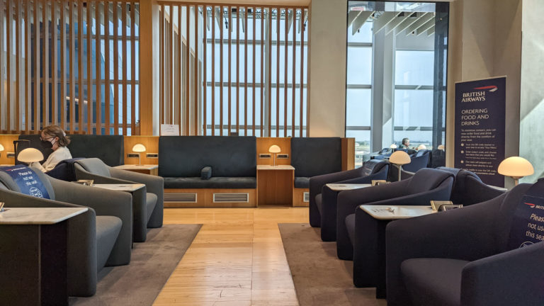 Review: British Airways Lounge, Rome - Point Hacks