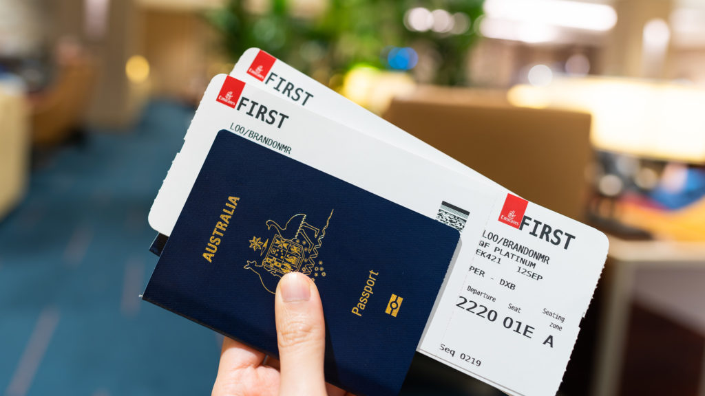 Ultimate Emirates First Class luxury to Europe with Qantas Points ...