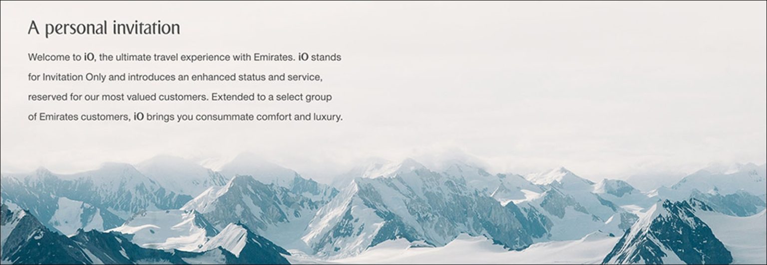 Emirates iO: the VIP Skywards tier that 'doesn't exist' - Point Hacks