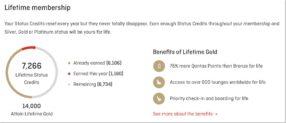 Qantas Lifetime Gold: the frequent flyer Holy Grail - Point Hacks
