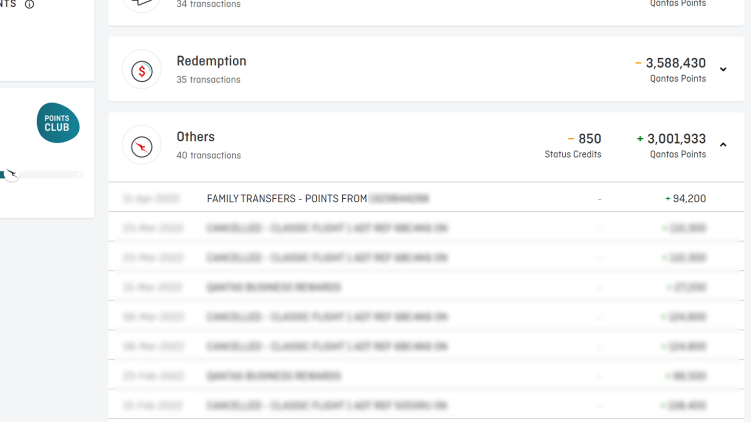 Guide to Qantas Family Transfers for Qantas Points - Point Hacks