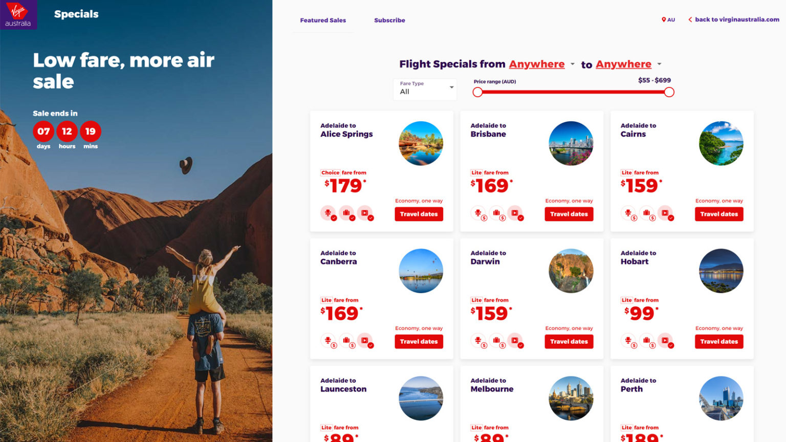 The latest Virgin Australia flight deals - Point Hacks