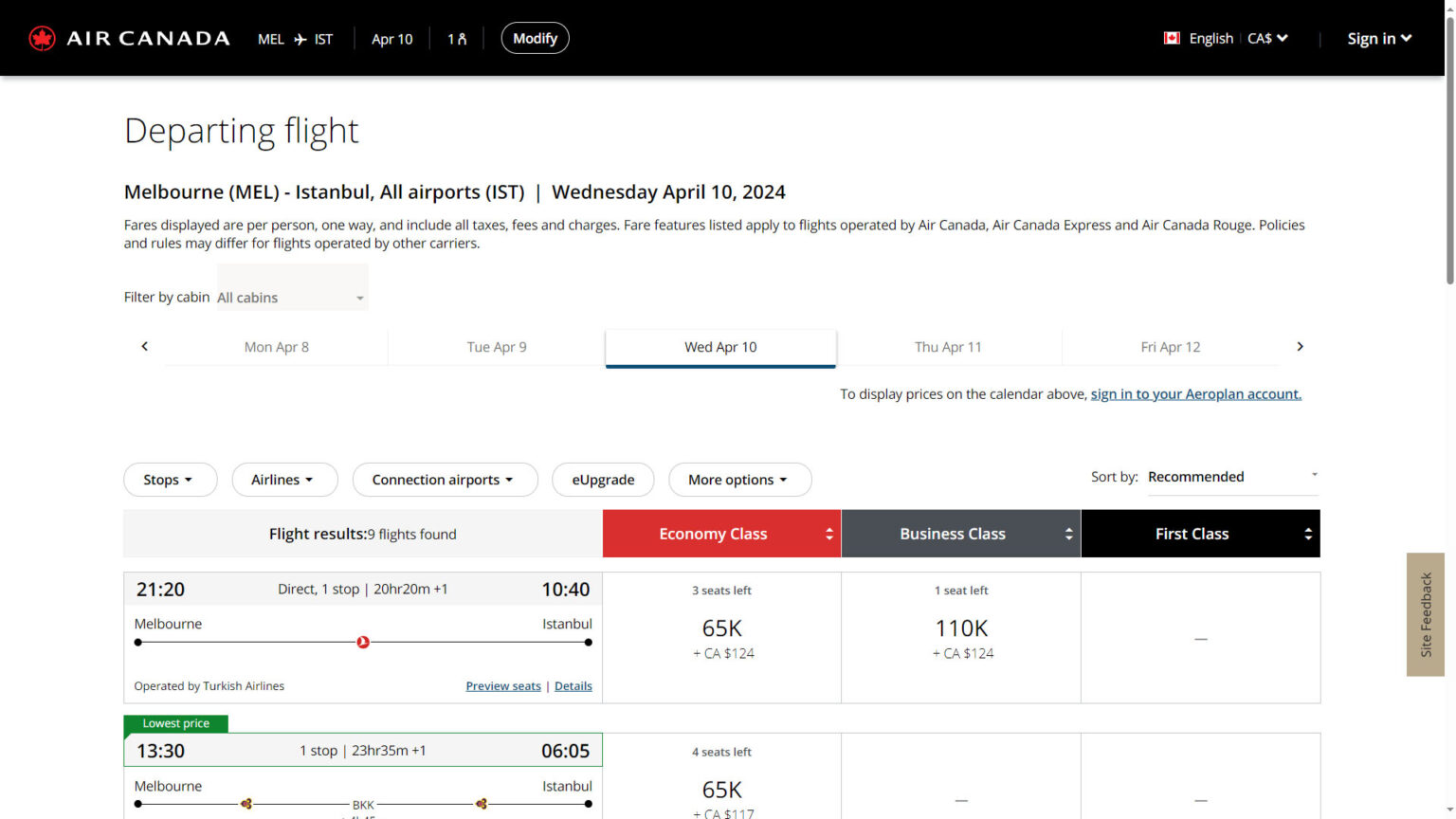 How to book Turkish Airlines' Melbourne-Istanbul flights on points ...