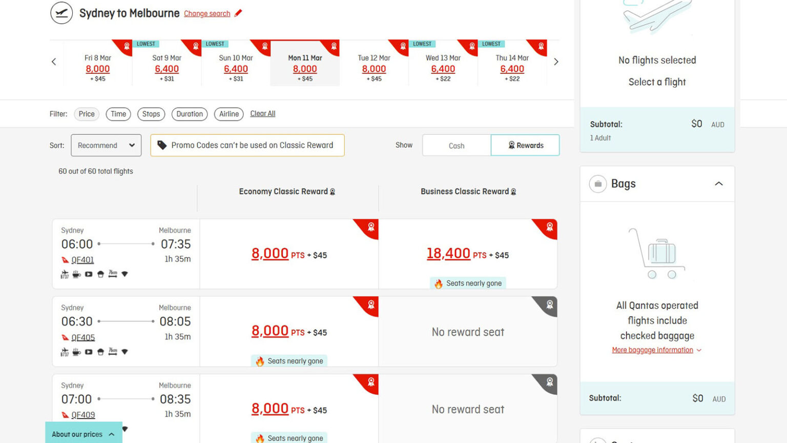 Qantas makes it easier to find Classic Reward seats - Point Hacks