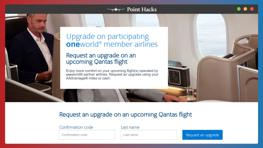 American Airlines launches Oneworld upgrade trial with Qantas - Point Hacks