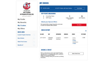 The Ultimate Guide to the Carnival VIFP Club - Point Hacks