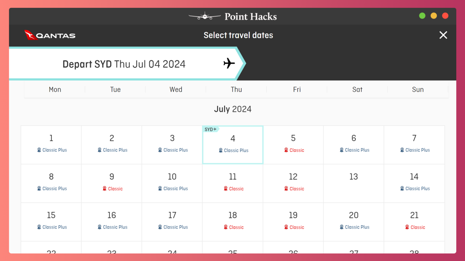 Qantas introduces Classic Plus Rewards - Point Hacks