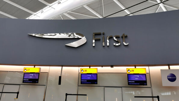 Review: British Airways Boeing 777 First (London - New York JFK ...