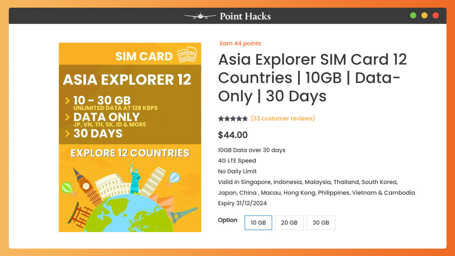 15% off all travel SIM cards and eSIMs at TravelKon - Point Hacks