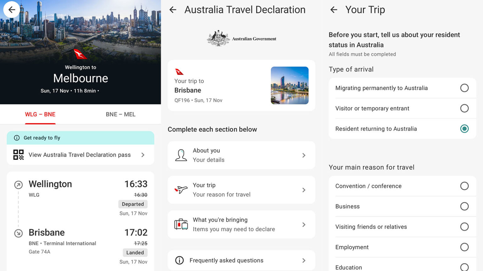Road test: Australia Travel Declaration replaces the arrivals card ...