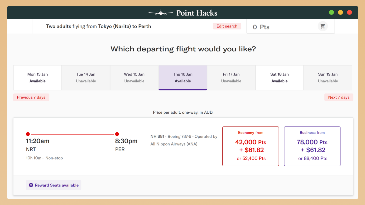 Review: ANA Boeing 787-9 Economy Class (Tokyo Narita – Perth) - Point Hacks