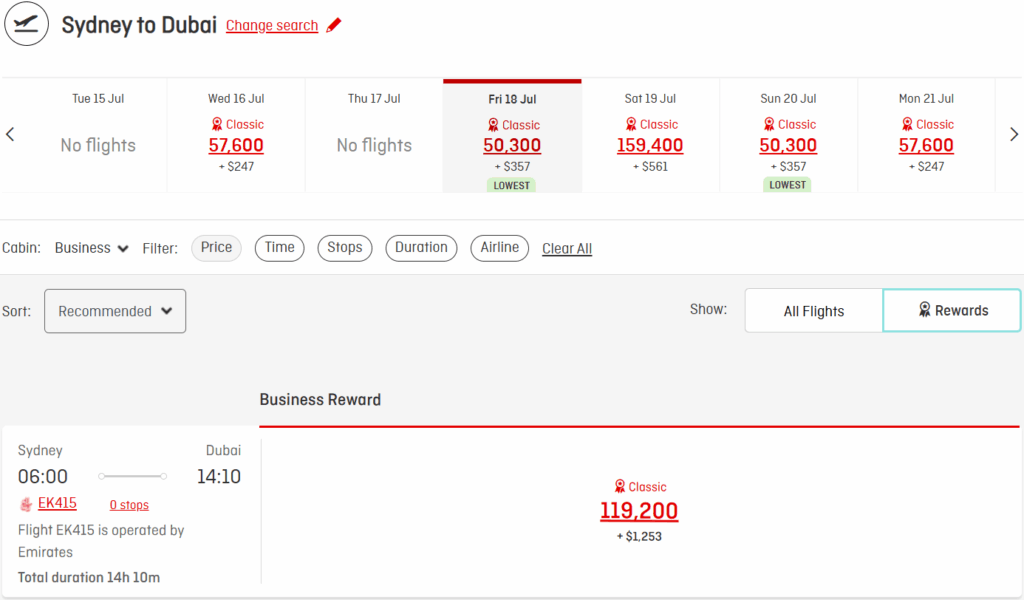 Your step-by-step guide to booking Emirates flights using points ...