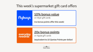 This week's gift card offers with Flybuys and Everyday Rewards - Point ...